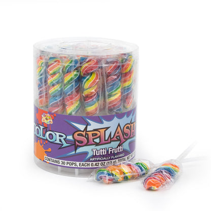 Rainbow Twisty Pops - Tutti Frutti – Just Candy