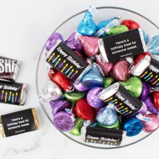 Personalized Chocolate Candy Bars for Birthdays | Just Candy
