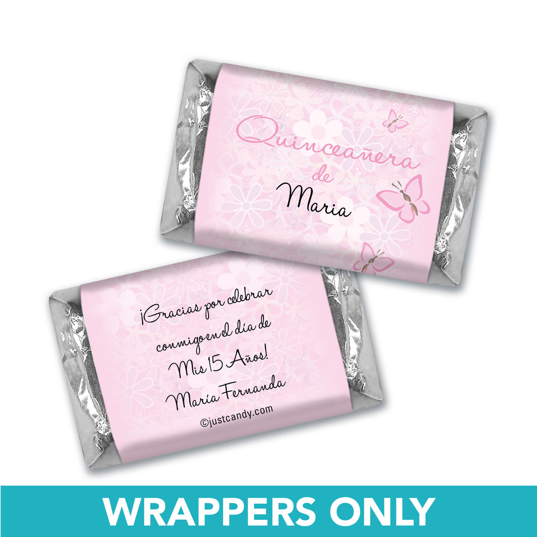 Quinceanera Bar Wrappers – Just Candy