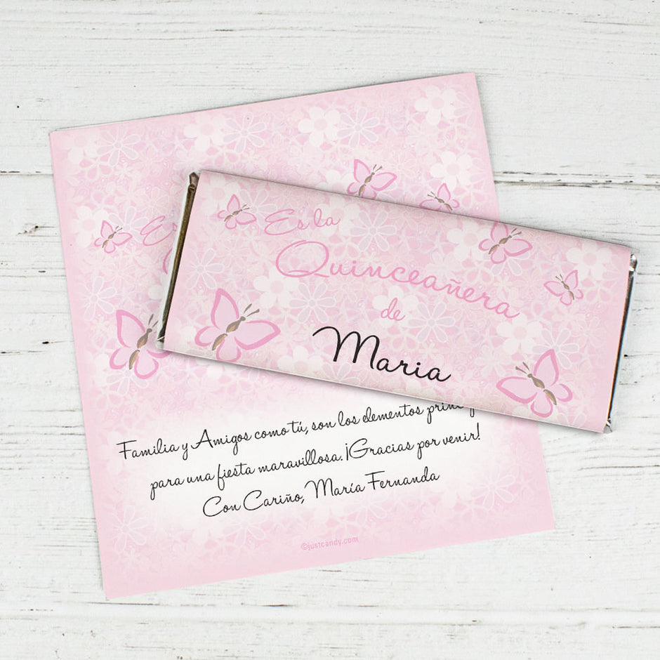 Quinceanera Bar Wrappers – Just Candy