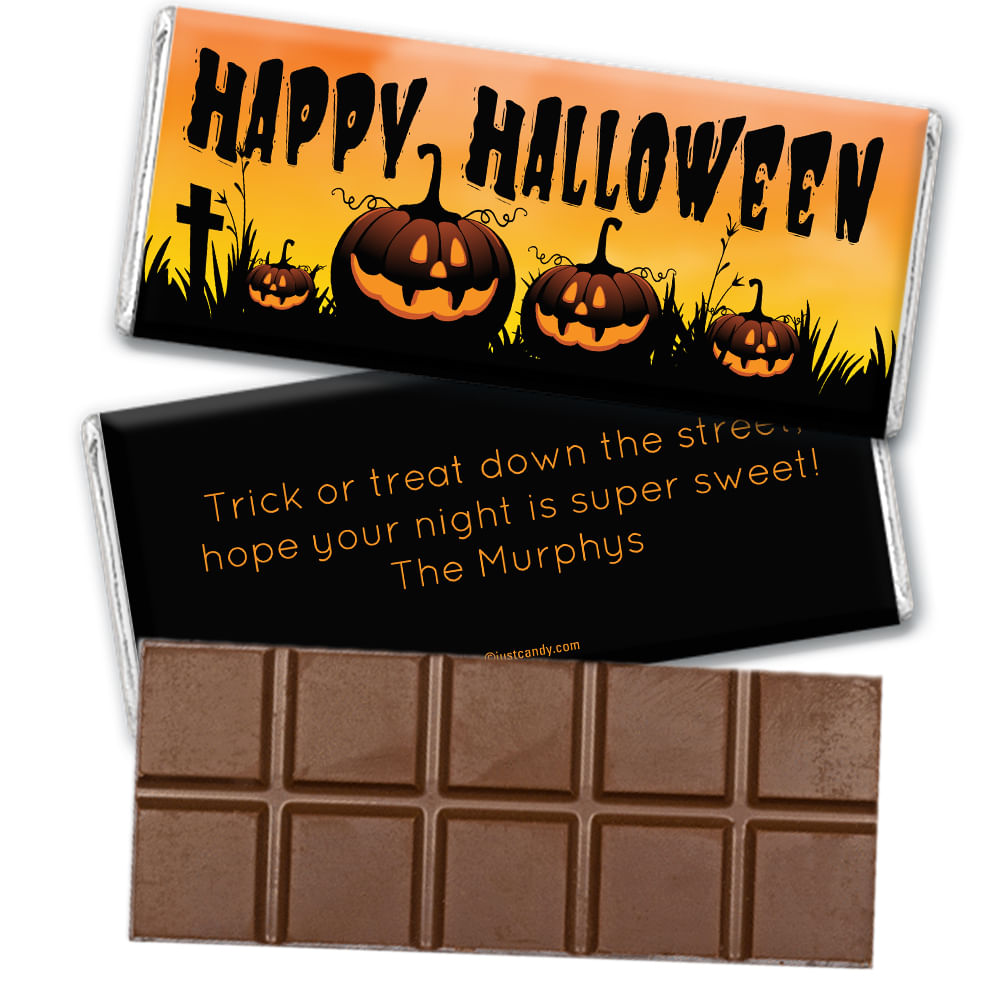 Halloween Candy Bars & Party Favors | Custom Candy | Just Candy