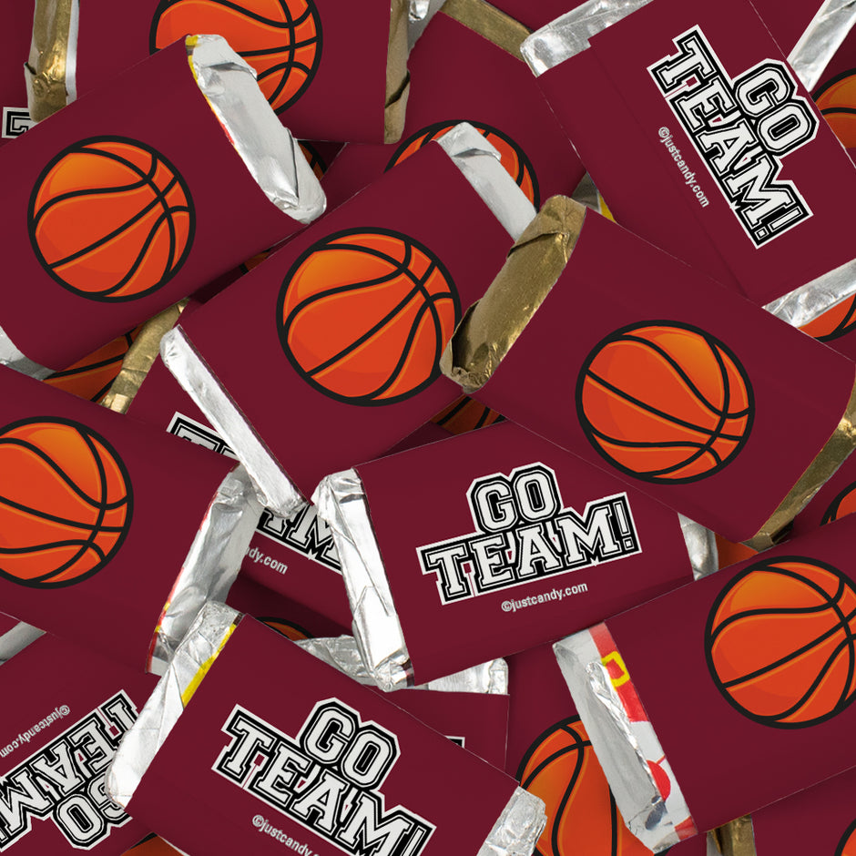 Basketball Chocolate Candy Bars | Bulk Candy | Just Candy