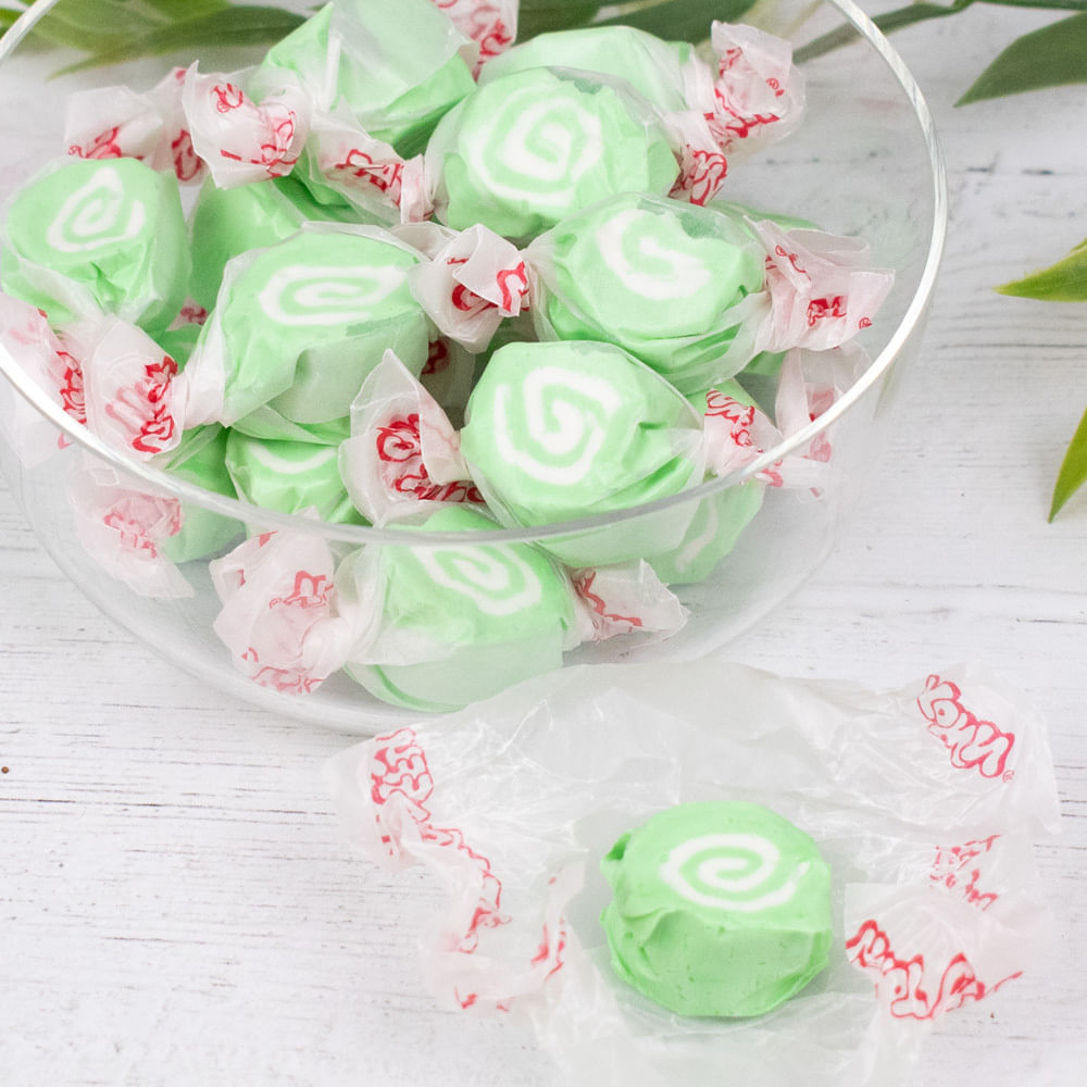 Key Lime Salt Water Taffy Green – Just Candy