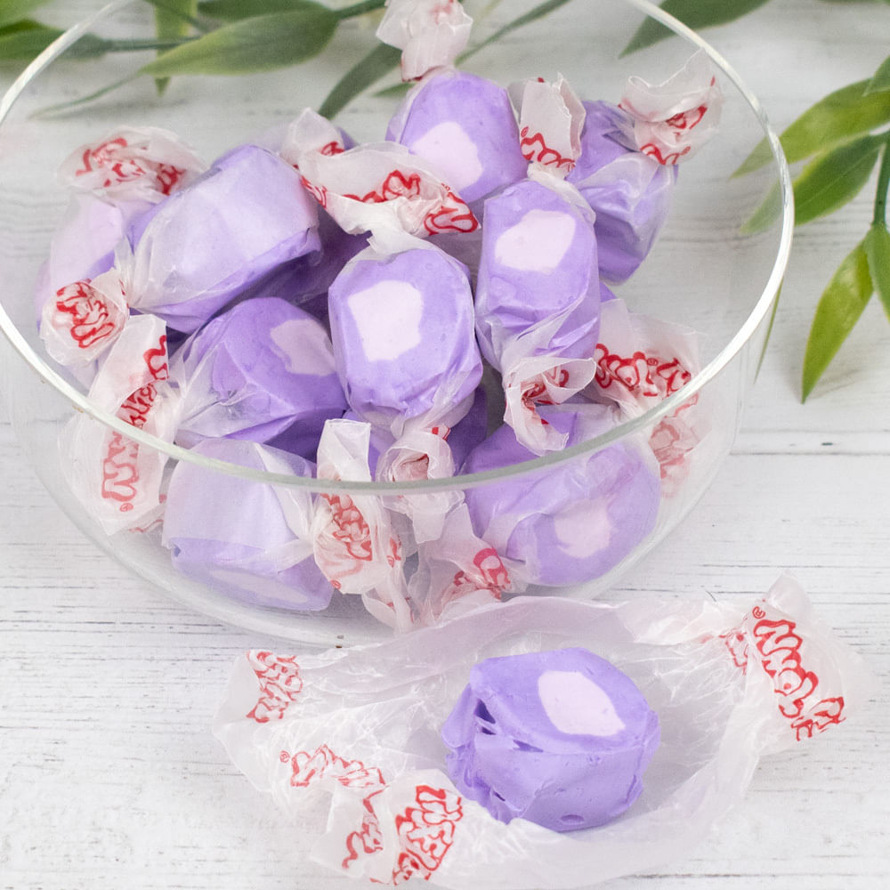 Huckleberry Salt Water Taffy Purple – Just Candy