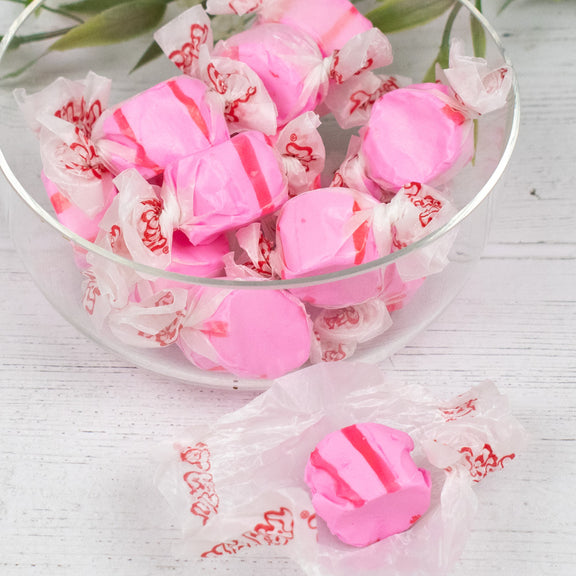 Cherry Salt Water Taffy Pink – Just Candy